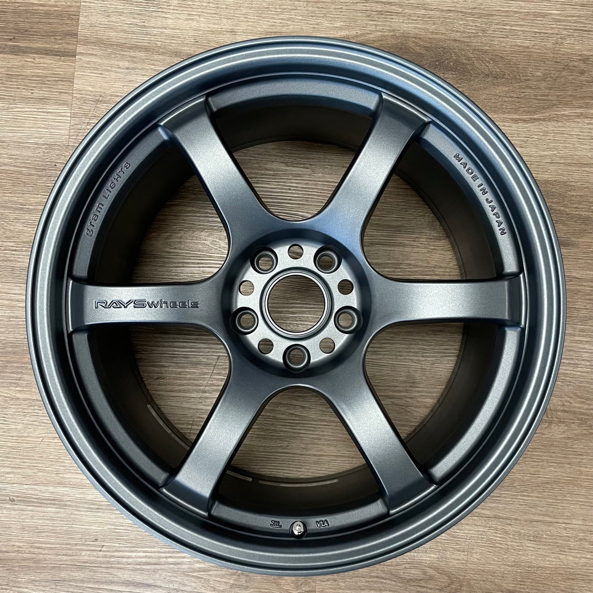 Rays Gram Lights 57DR 17x9 +22 5x114.3 Gun Blue II (Set of 4) WGIQ22EG ...