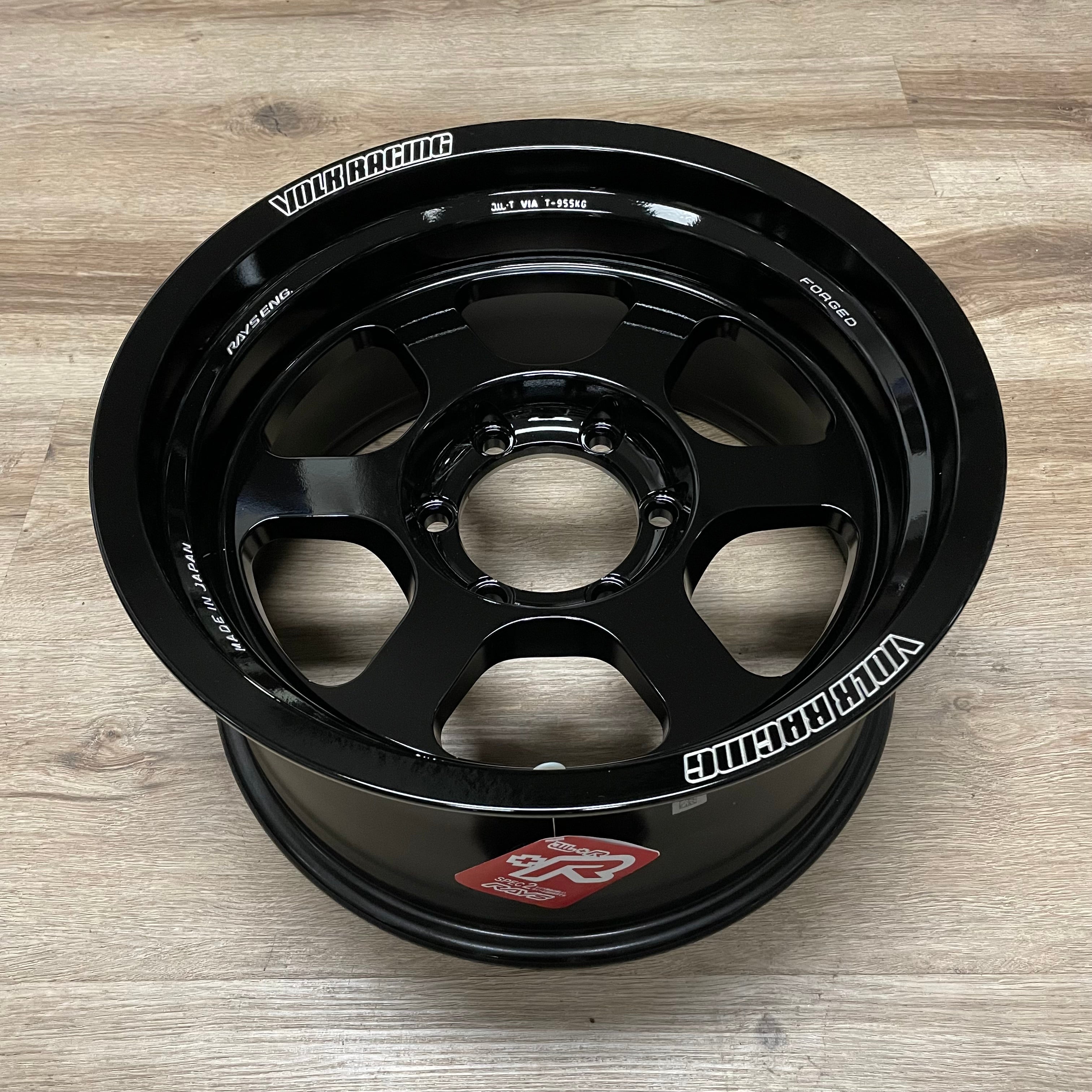 Volk Racing TE37XT M-Spec 17x8.5 -10 6x139.7 Gloss Black (Set of 4) WV – Rim and Tire Center