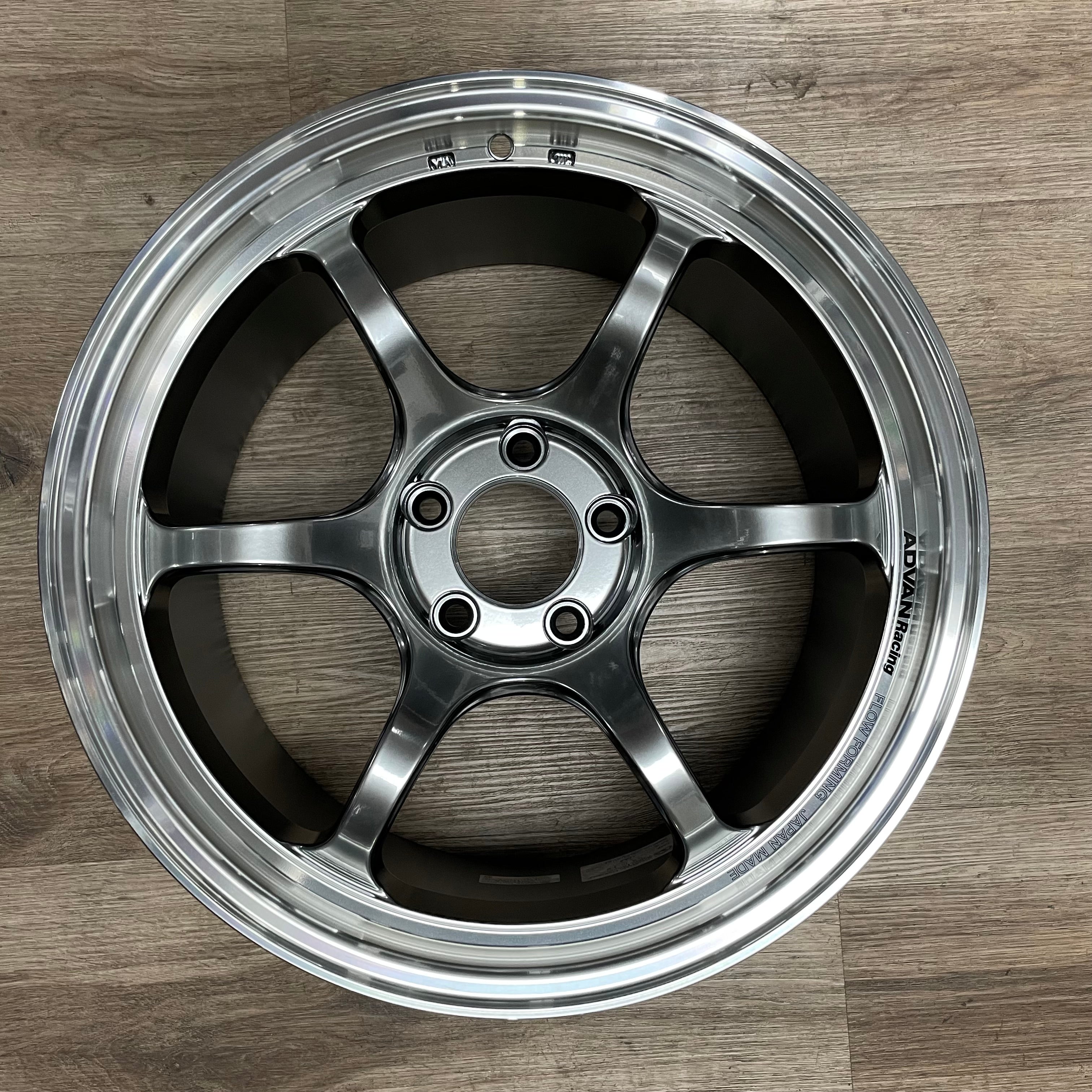 Advan RG-D2 18x9.5 +35 5x114.3 Racing Hyper Black (Set of 4) YAT8J35EH ...